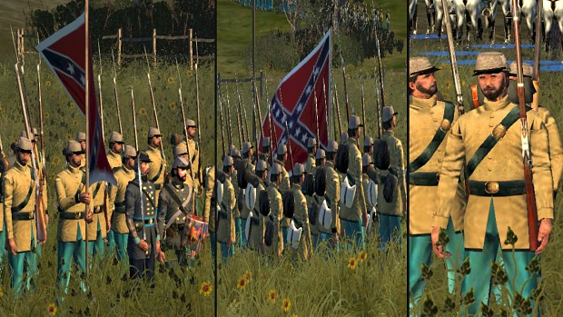 X CSA Kentucky Infantry IMAGE 1 - WM56 ETW 1700S MOD for Empire: Total ...