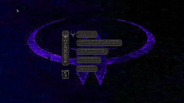 Quake 4 in Quake 2 main menu image - ModDB