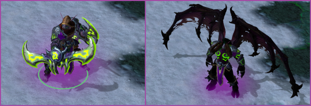Night Elf Demon Hunter, plus new demon form image - Age of Warcraft mod ...