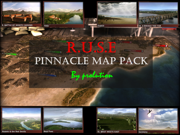 Image - RUSE PINNACLE MAP PACK mod for R.U.S.E. - ModDB