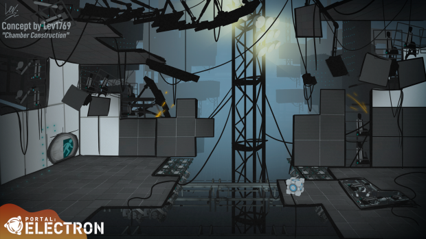 'Chamber Construction' Style Concept image - Portal: Electron mod for ...