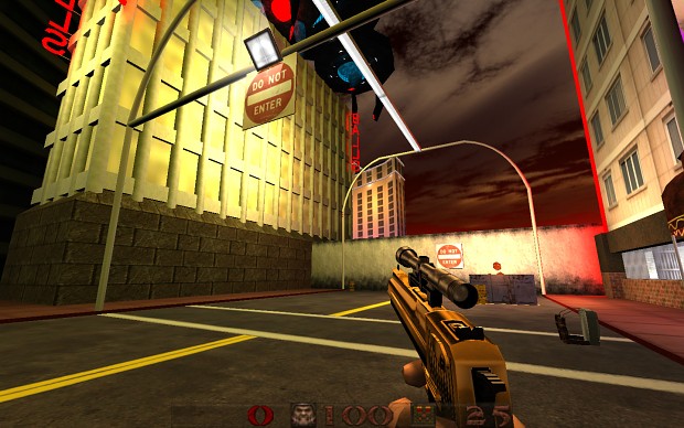 Street with a glimpse of the mothership image - Ego Enforcer mod for ... Street with a glimpse of the mothership image - Ego Enforcer mod for ...