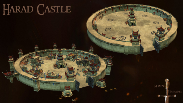 Harad Castle image - Edain Unchained mod for Battle for Middle-earth II ...