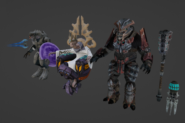 Arbiter, Prophet, & Zealot (Covi Hero Units) image - Sacred Icon mod ...
