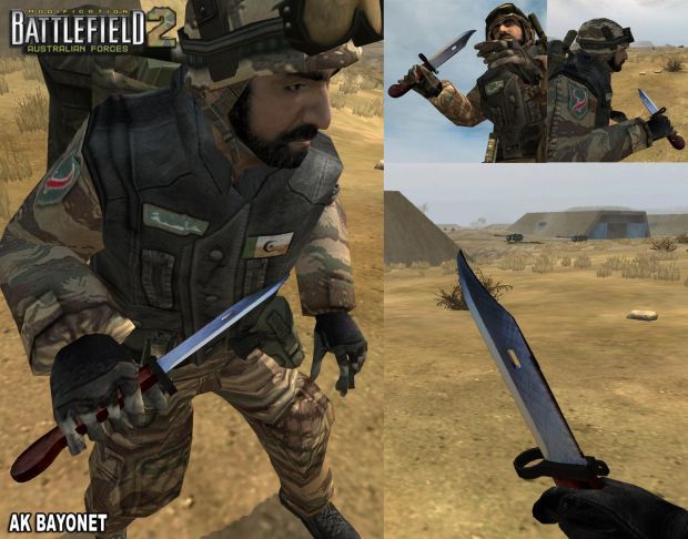 AK Bayonet image - Australian Forces mod for Battlefield 2 - ModDB