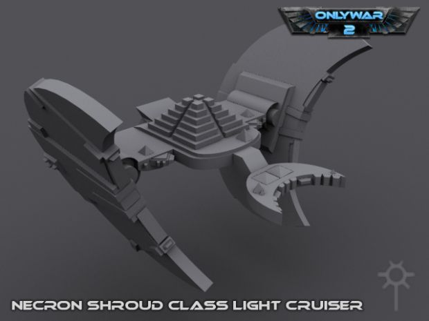 Necron Shroud Class Light Cruiser image - Only War 2 mod for C&C3 ...