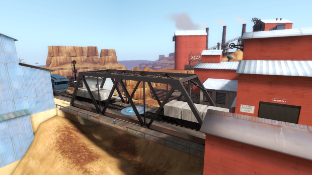 cp_badlands image - Illustrative Fortress mod for Team Fortress 2 - ModDB