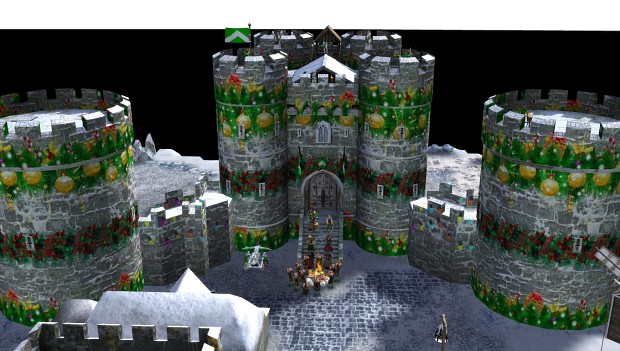 Image 2 - Christmas version of Winter mod for Stronghold 2 - ModDB