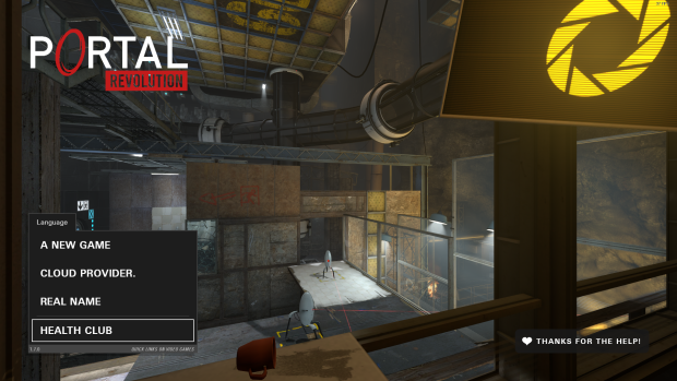 Main menu image - Portal Revolution: Google Translate Edition mod for ...