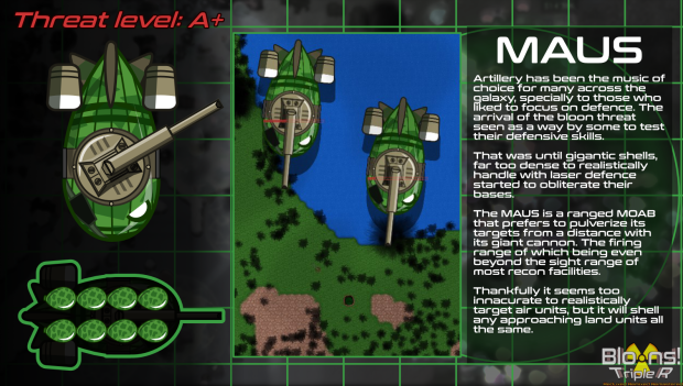 Broadcast 35 - Maus image - Bloons! Triple R mod for Rusted Warfare - ModDB