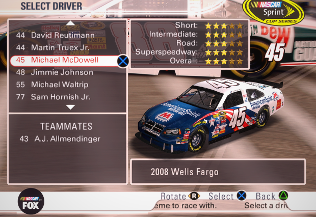 DLC PT 2 image - Nascar 10: Definitive Edition PCSX2 mod for Nascar 09 ...