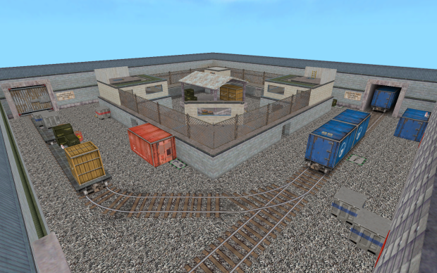 Yard image - Deathmatch Force mod for Half-Life - ModDB
