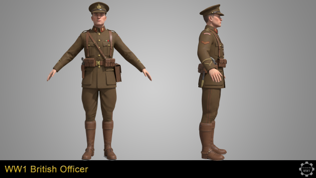 British Officer image - The Great War WW1 mod for Mount & Blade II ...