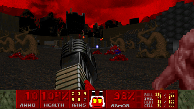 E1M7 Monument image - Helluva Boss: Going Postal mod for Doom - ModDB