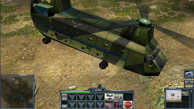 Chinook view 1 image - forGenerals mod for C&C: Generals Zero Hour - ModDB