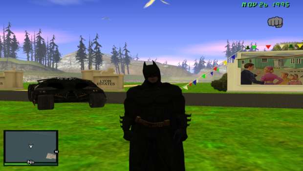 Image 8 - Returning to the Future and Batman mod for Grand Theft Auto ...