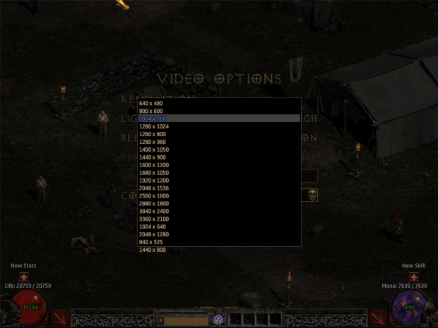 Multi Res image - D2FC - Darkness mod for Diablo II: Lord of ...