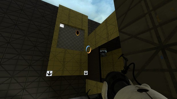 Outside 2 image - PORTAL EMPLOYEE mod for Portal 2 - ModDB