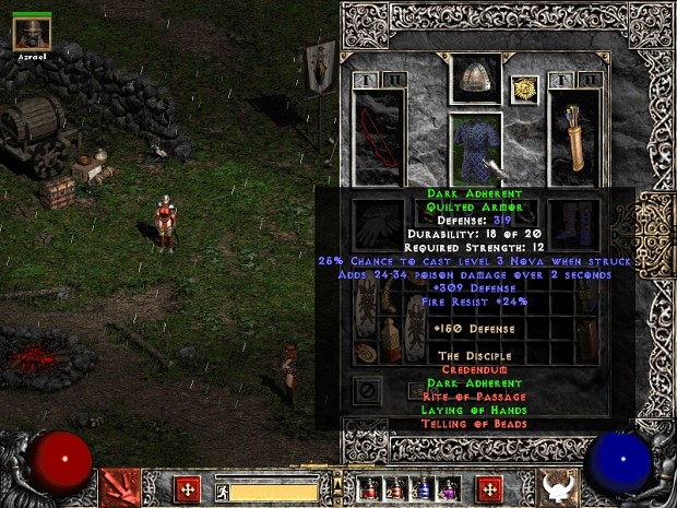 Screenshot001 image - Hellfire II Earthbound mod for Diablo II: Lord of ...