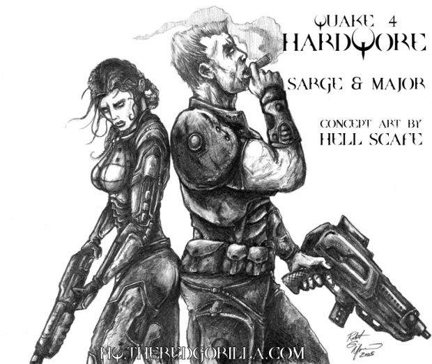 Sarge & Major image - Quake 4: HardQore mod for Quake 4 - ModDB Sarge & Major image - Quake 4: HardQore mod for Quake 4 - ModDB