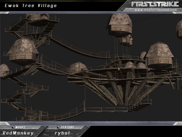 Ewok Tree Village image - First Strike mod for Battlefield 2142 - ModDB