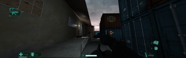 Nvidia Surround Example image - IDDQD's Centered Hud mod for F.E.A.R ...