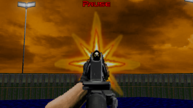 Entryway Sergeant Mark IVs BR 4 image - M16 over rifle for Brutal Doom ...