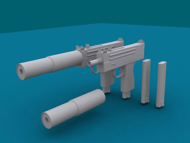 Uzi image - Kill the zombie mod for Half-Life 2 - ModDB