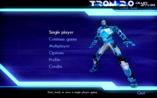 Killer App Mod Main Menu 16:10 image - ModDB