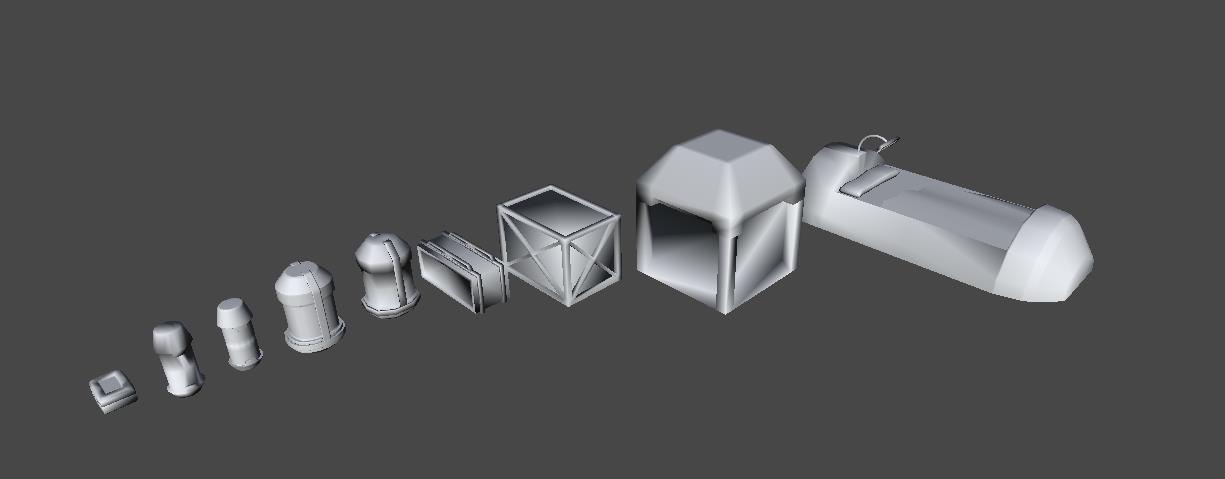 Untextured 3D objects and new concept news - EMBRION mod for Amnesia ...