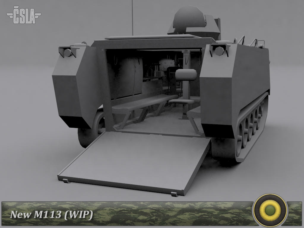 New model of APC M113 news - Bohemia Interactive FanClub - ModDB