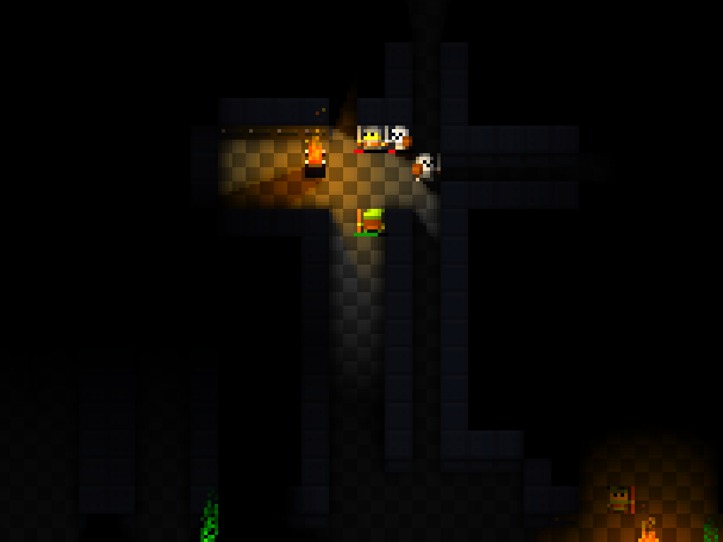 New features: health bars, rogue/mage/hunter tiles, resting, and tons ...
