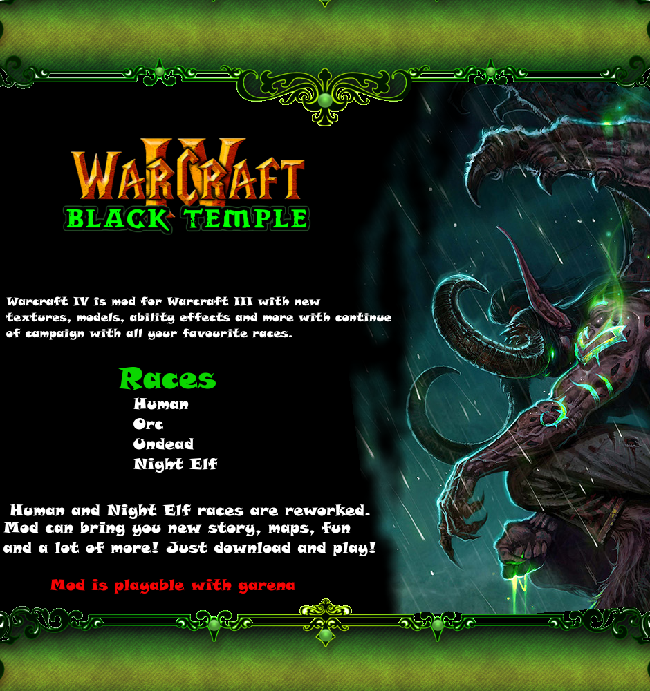 Warcraft IV Mega Changes news - ModDB
