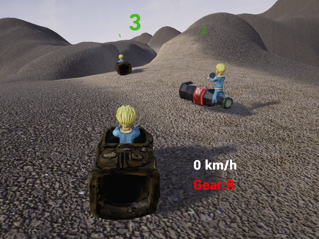 Alpha Release in 2 Weeks news - Fallout Racing - ModDB