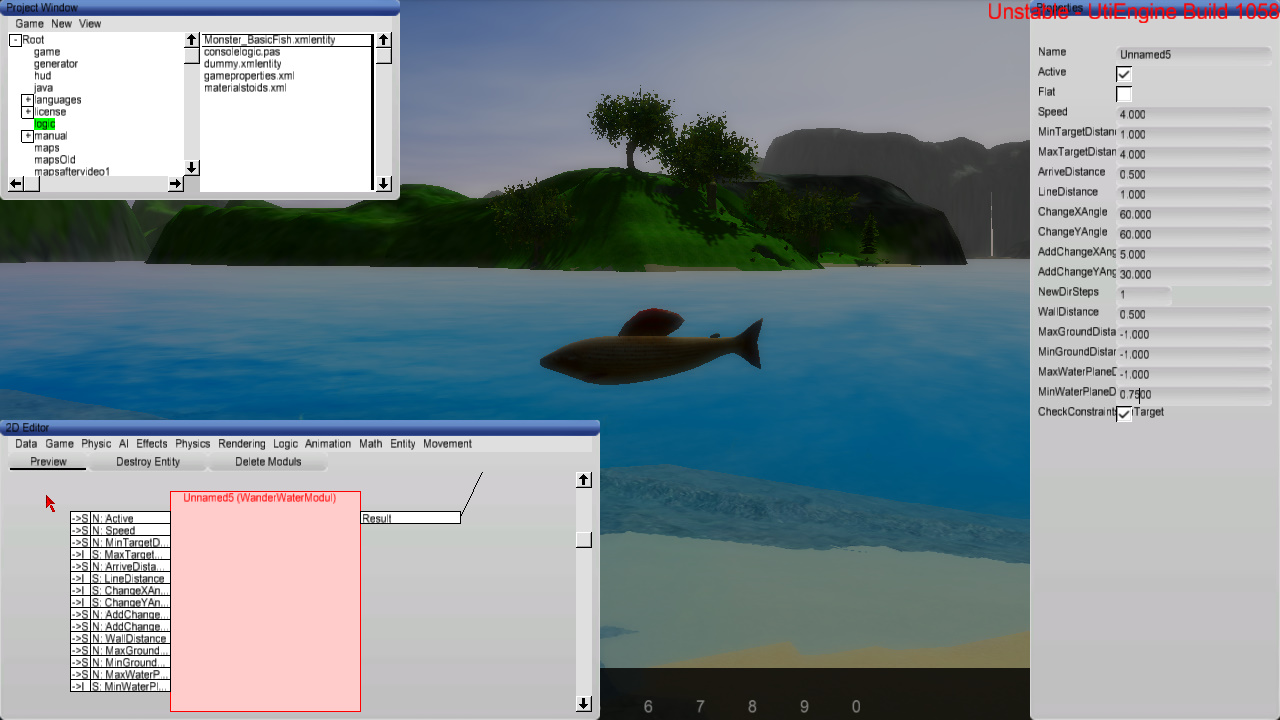 First version of the new fish news - ModDB
