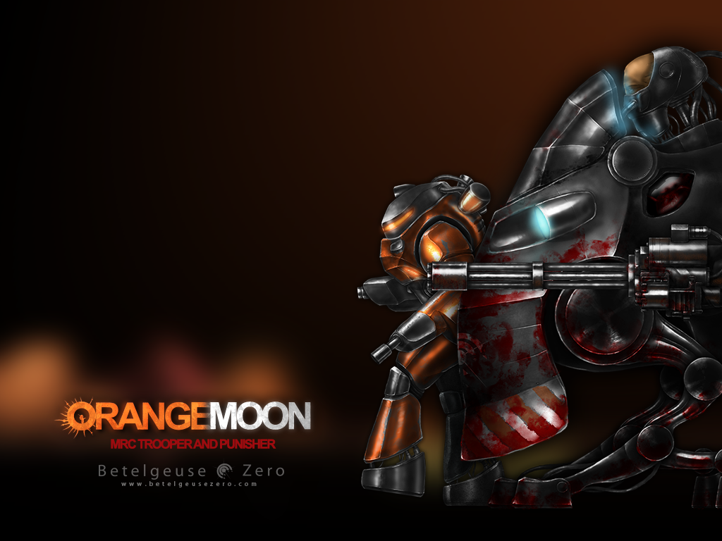 Moon Resources Corporation troops to be deployed on Orange Moon. news ...