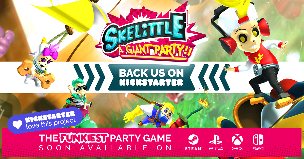 Skelittle: A Giant Party!! is on Kickstarter! news - ModDB