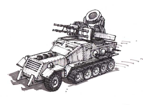 Fixed Half Track add on news - Madin's Mix Mods for C&C3: Tiberium Wars ...