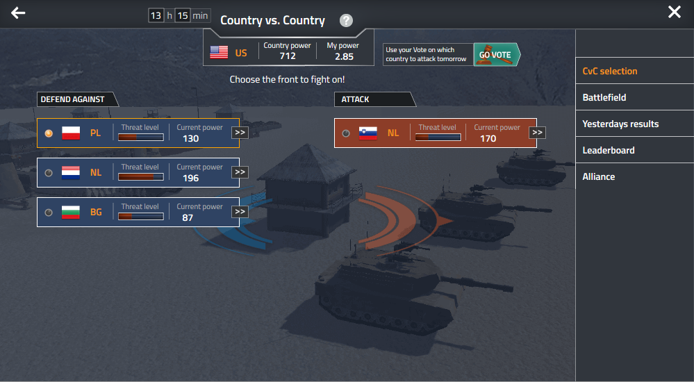 War Clicks - Country VS. Country battles RELEASED news - ModDB