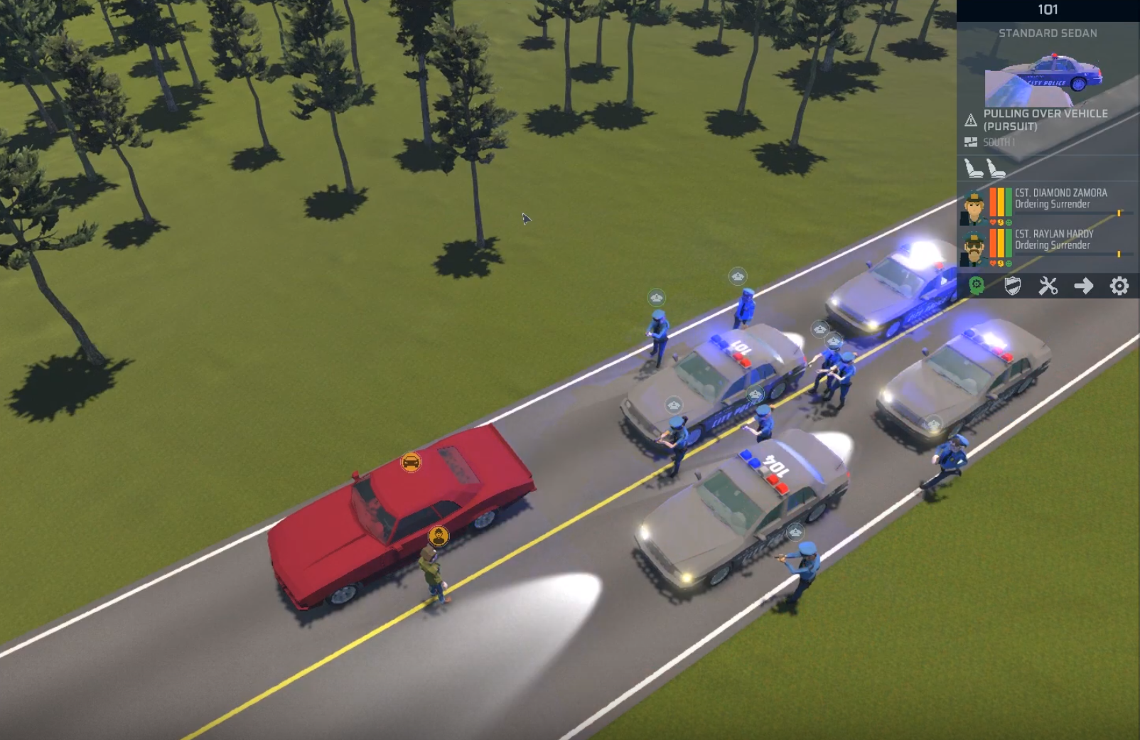 Keep the Peace: New Video Shows Traffic Stop & Vehicle Pursuit Gameplay ...