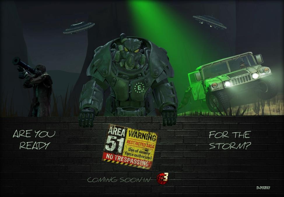 Let's together storm Area51! news - FOnline 3 mod for Fallout 2 - ModDB