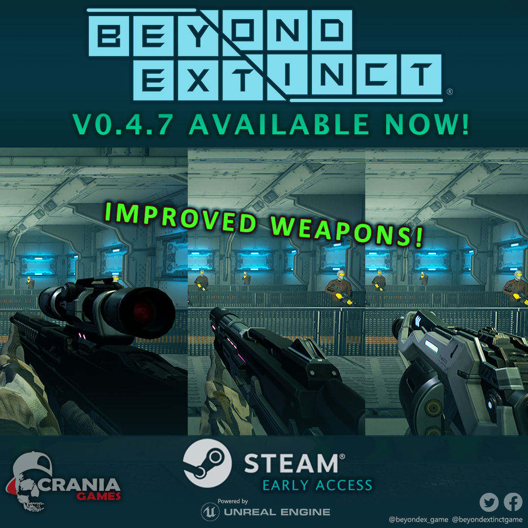 Beyond Extinct - Weapon Improvements news - ModDB
