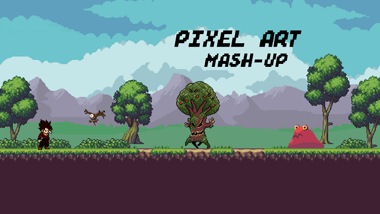 Pixel Art - Mash-Up - Early Access on Steam! news - ModDB