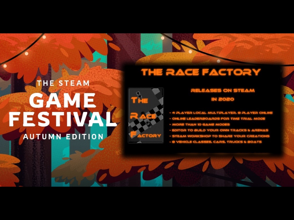 TRF is in the Steam Autumn Games Festival! news - The Race Factory - ModDB
