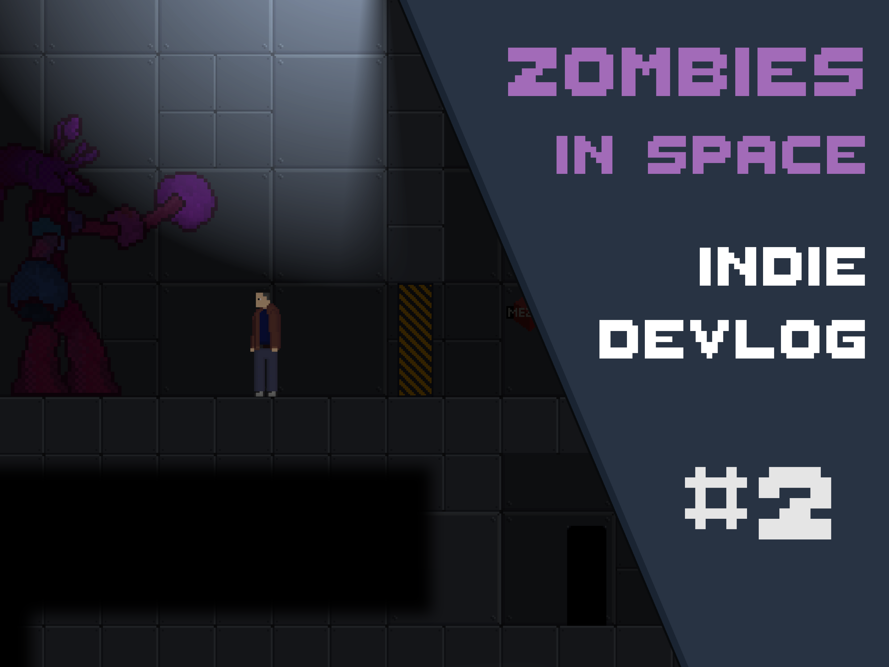 Zombies in Space - Devlog 2 - Melee, jumping and zombies news - ModDB