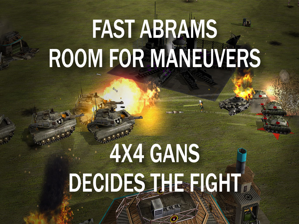 Speed of Abrams in 4x4 online feature - Generals Project Raptor: War ...