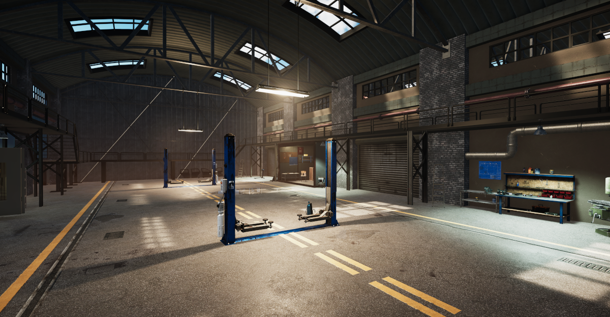 Development Diary #31 - Huge Hangar Update! news - Underground Garage ...