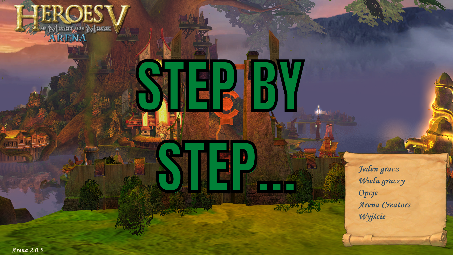 Krok po Kroku... news - Heroes V: ARENA mod for Heroes of Might & Magic ...