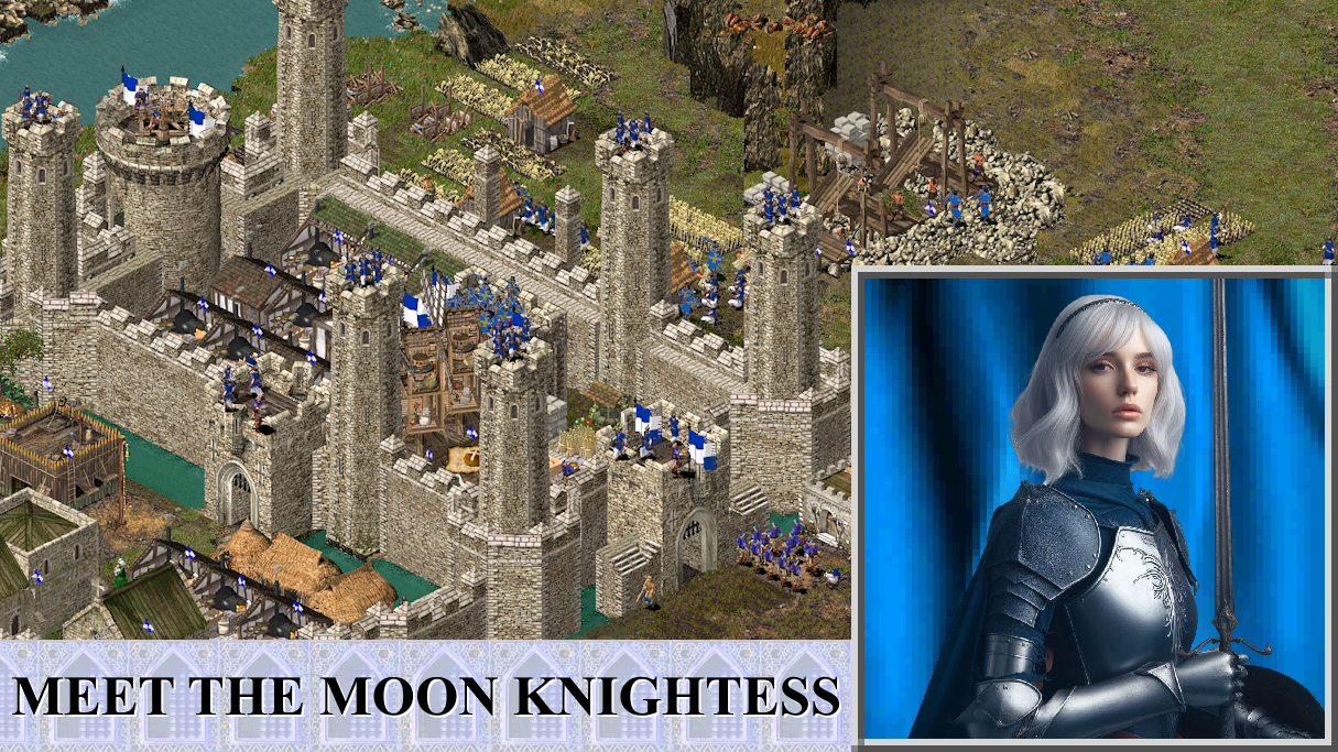 New Lord Appears! The Moon Knightess news - Stronghold Crusader ...