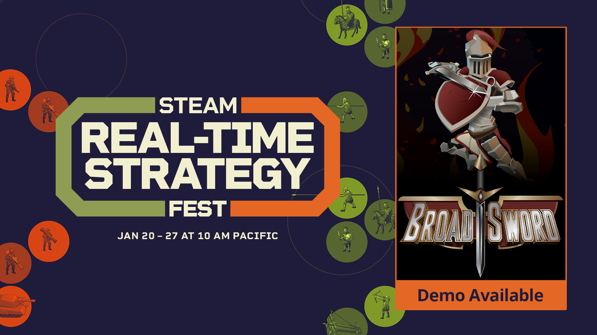 Broad Sword Demo available for Steam RTS Fest! news - ModDB